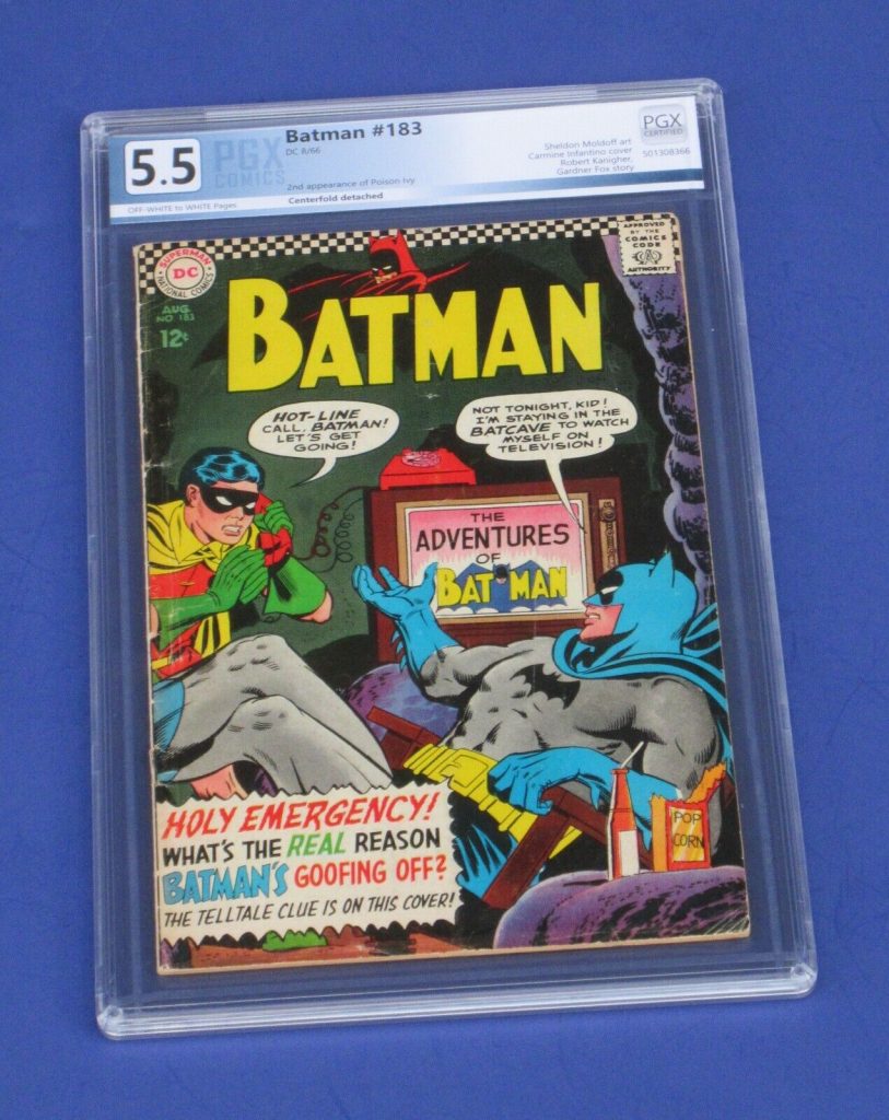 Batman #183 PGX 5.5 2nd Appearance of Poison Ivy 1966 DC Comics – Magiks