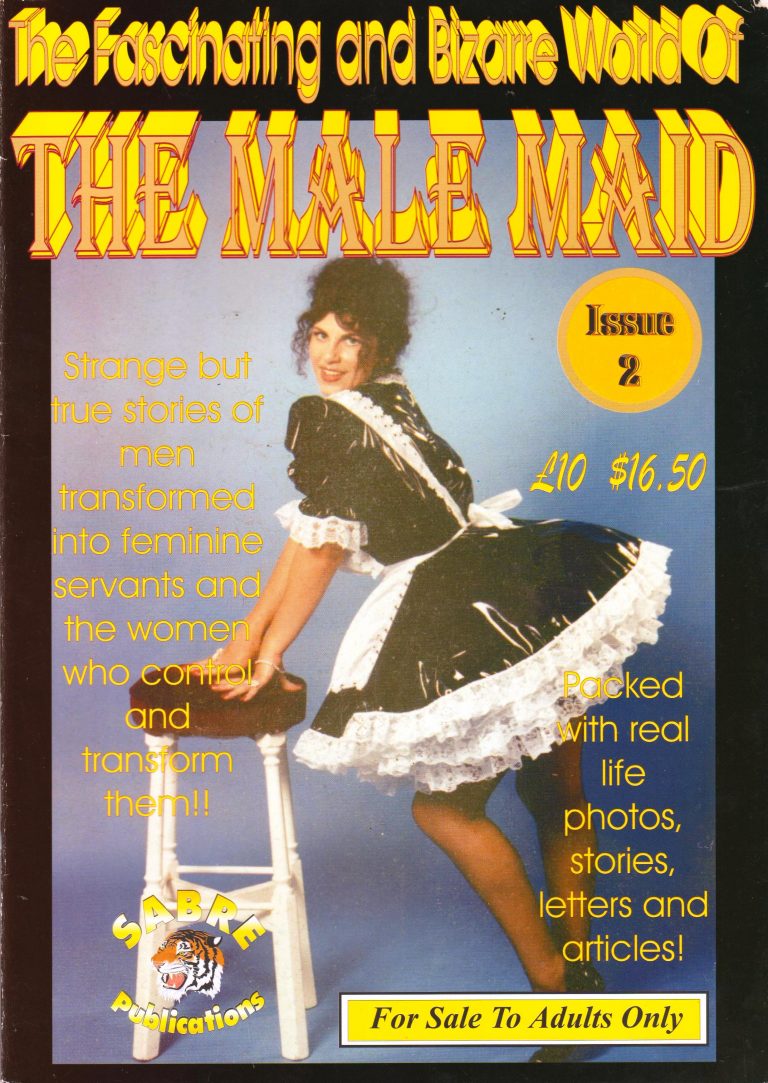 The World of the Male Maid #5 Magazine TV TS Sissy French Maid Fantasy ...