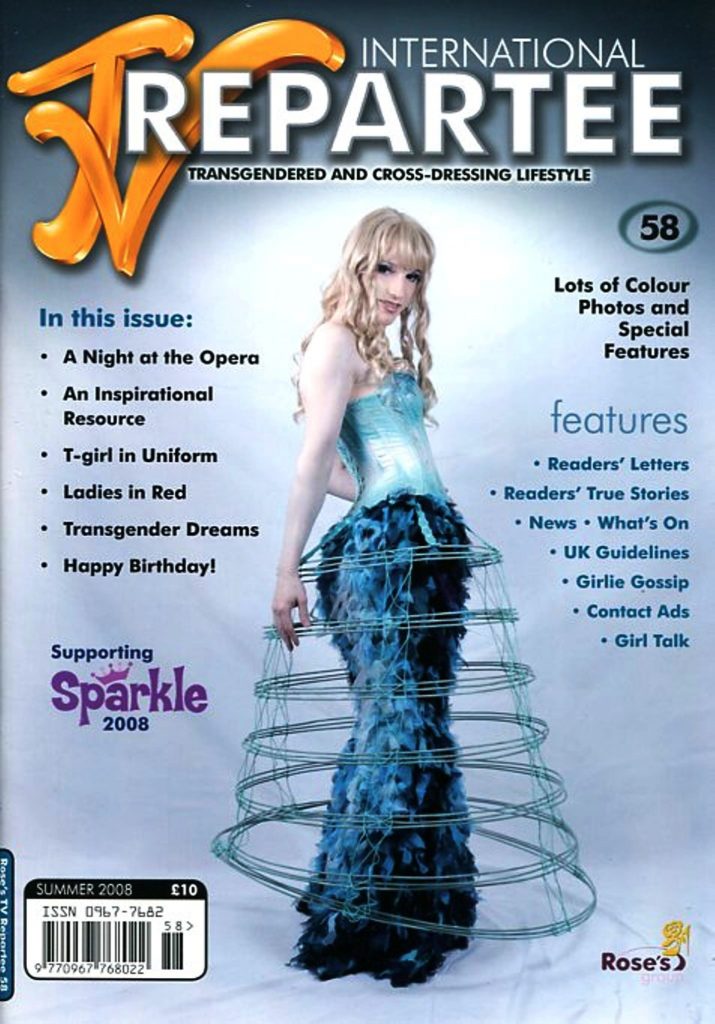 TV Repartee #58 Magazine TS Tranny Sissy Transgender New Rare OOP – Magiks
