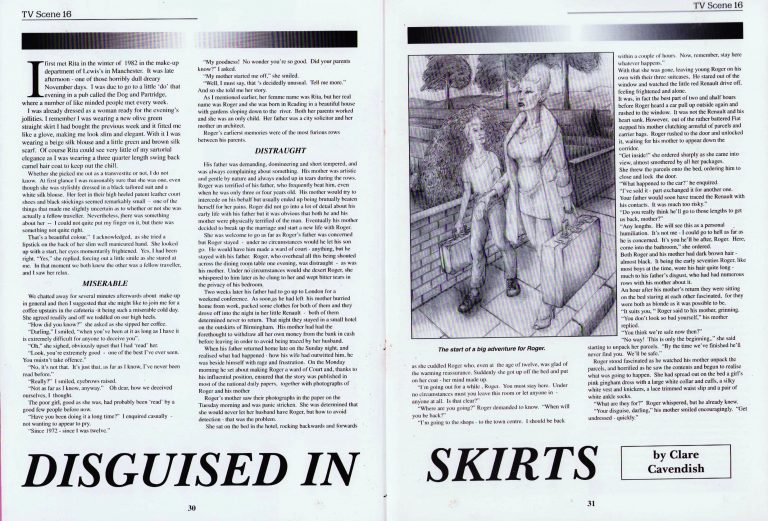 TV Scene Magazine #16 Churchill and the Male Actress! Transpride! Male ...