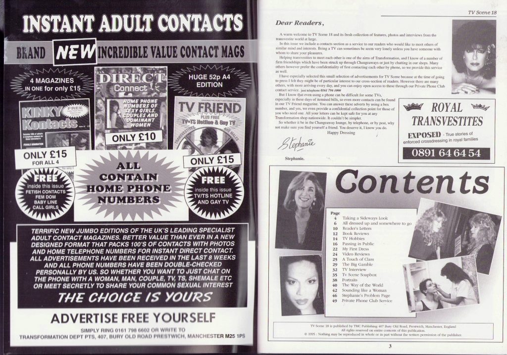 TV Scene Magazine #18 Sounding Like a Woman? How to dress? TS ...