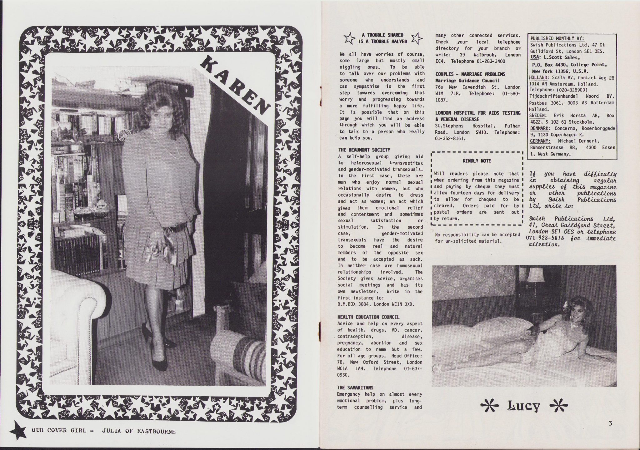 The World of Transvestism vol.13 #3 TV TS Transformation Magazine Rare ...