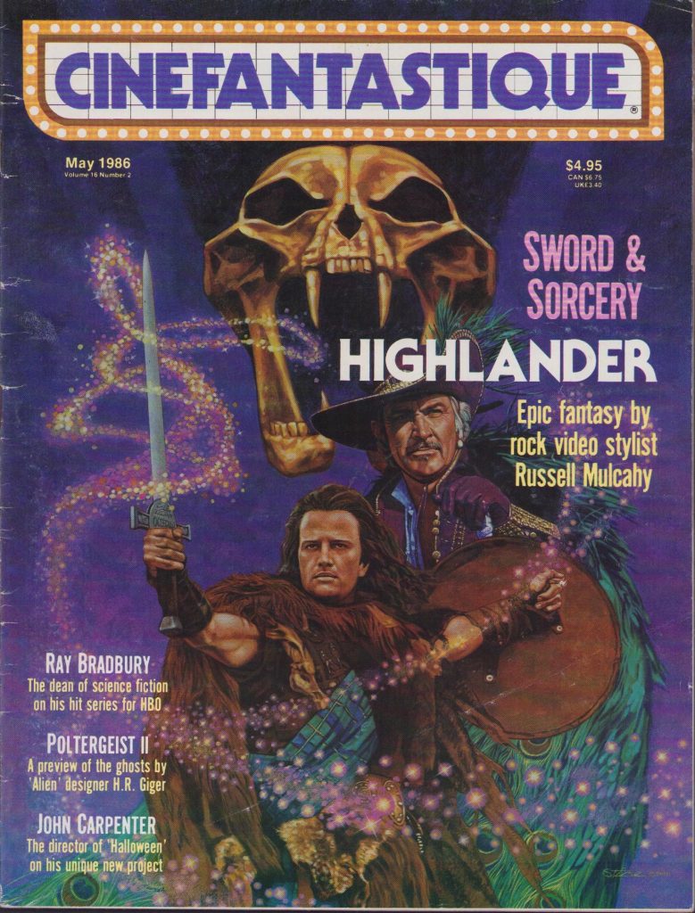 Cinefantastique Magazine July 1986 Invaders from Mars Labyrinth Aliens ...