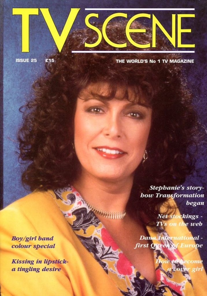TV Scene Magazine #25 Dana First Queen of Europe! Boy/Girl Band TS ...