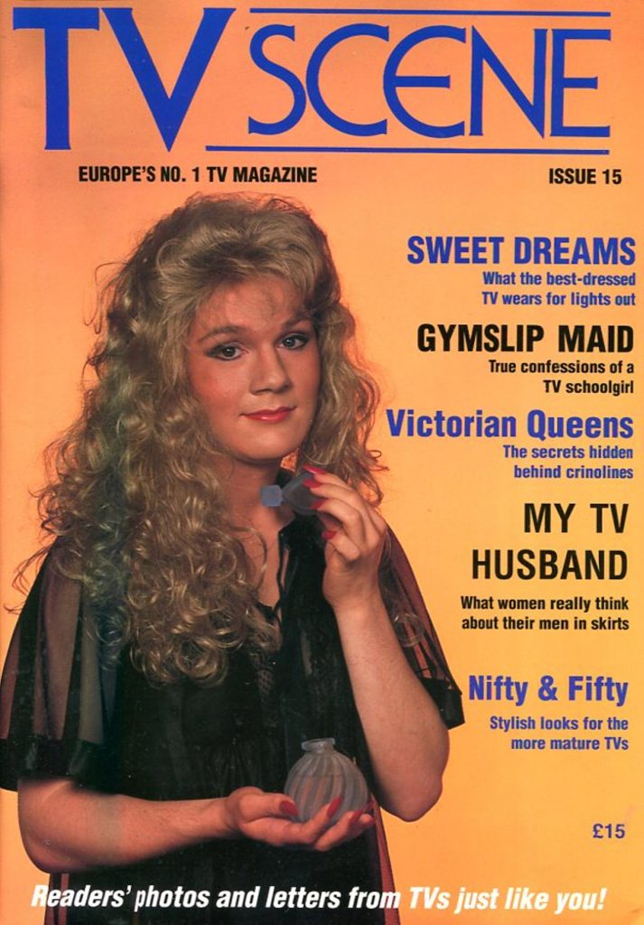 TV Scene Magazine #15 Gymslip Maid Victorian Queens My TV Husband TS ...