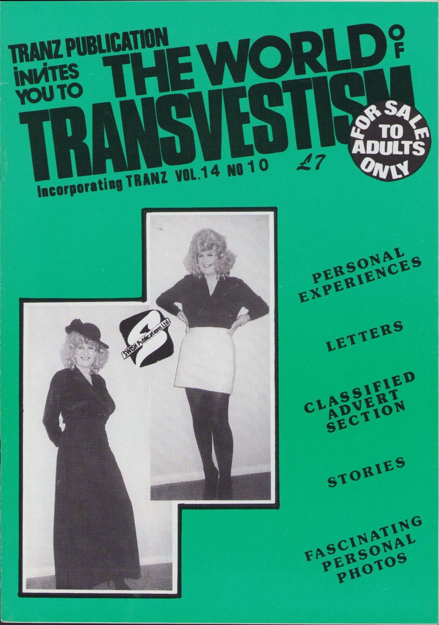 The World of Transvestism vol.14 #11 TV TS Transformation Magazine ...