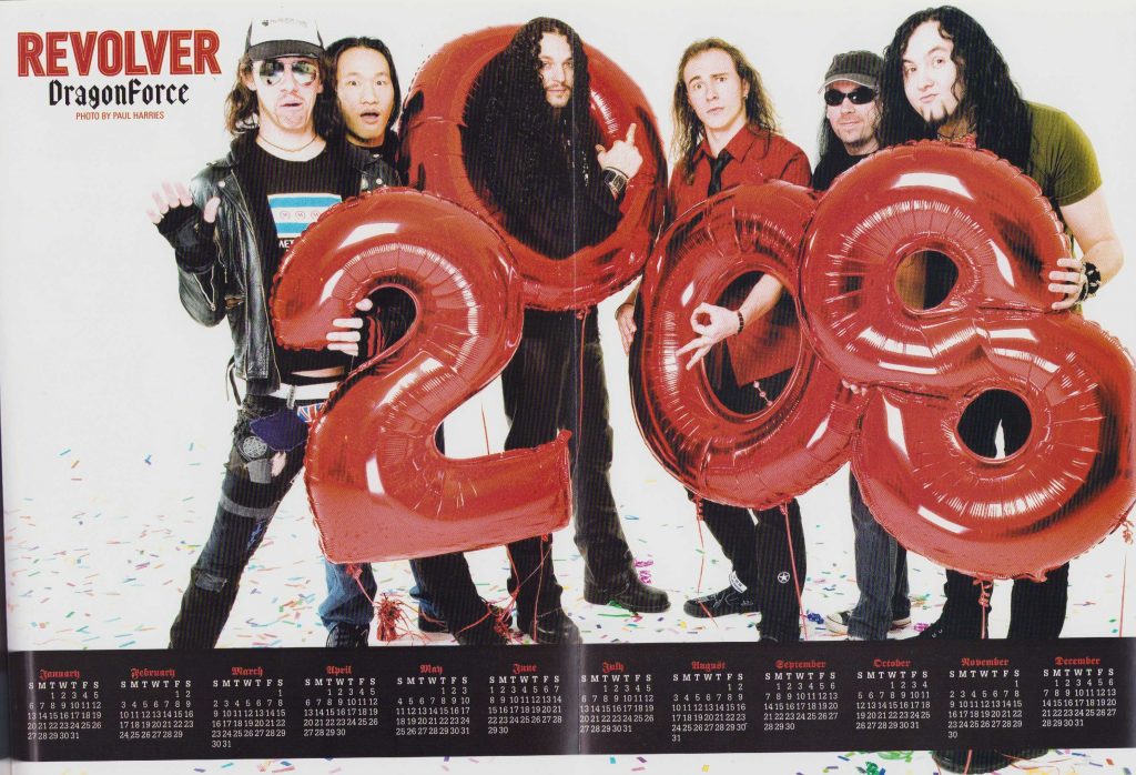 Revolver Magazine #65 + Poster SLIPKNOT DragonForce OPETH LACUNA COIL ...