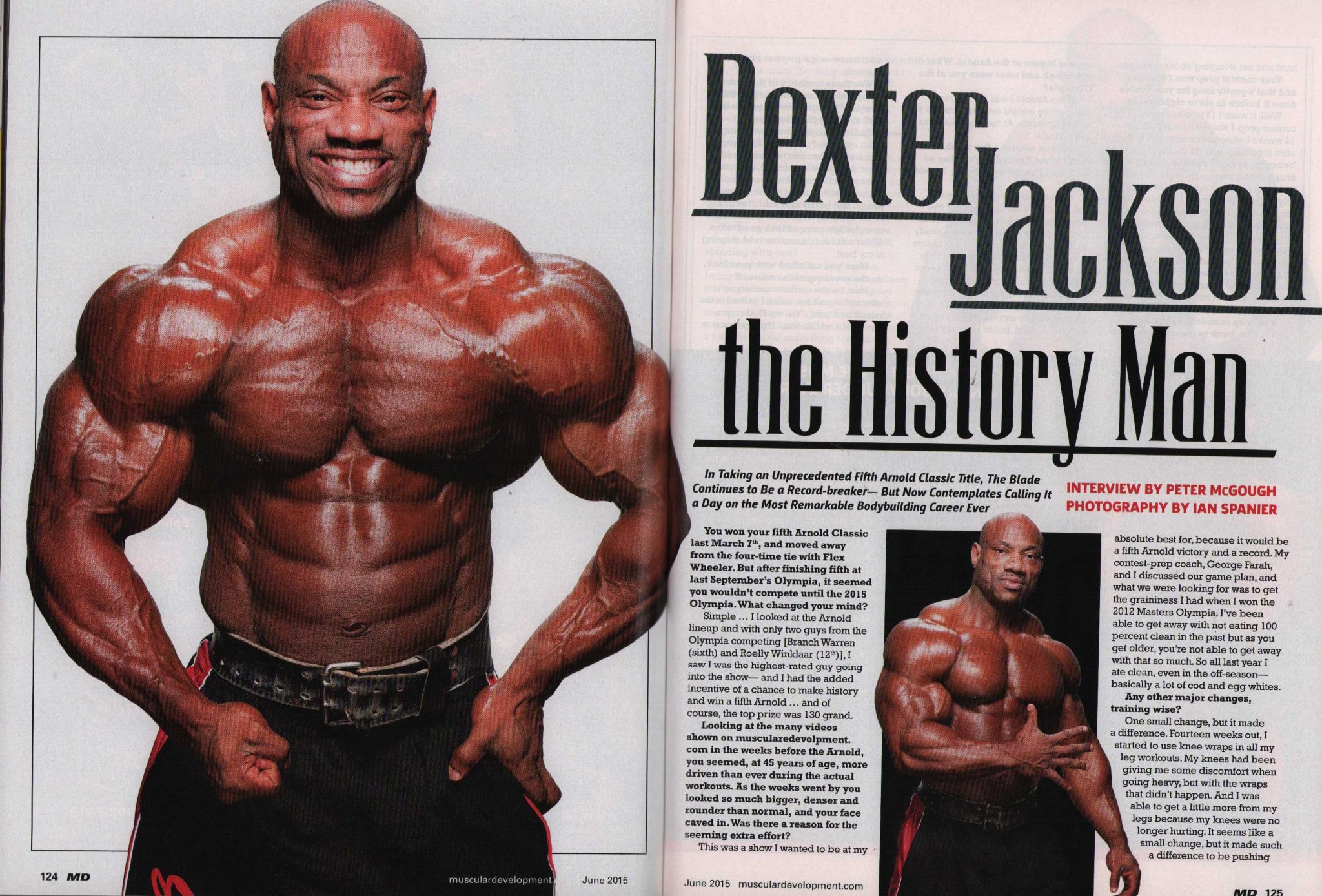 Muscular Development Magazine June 2015 Dana Linn Bailey Poster Erica ...