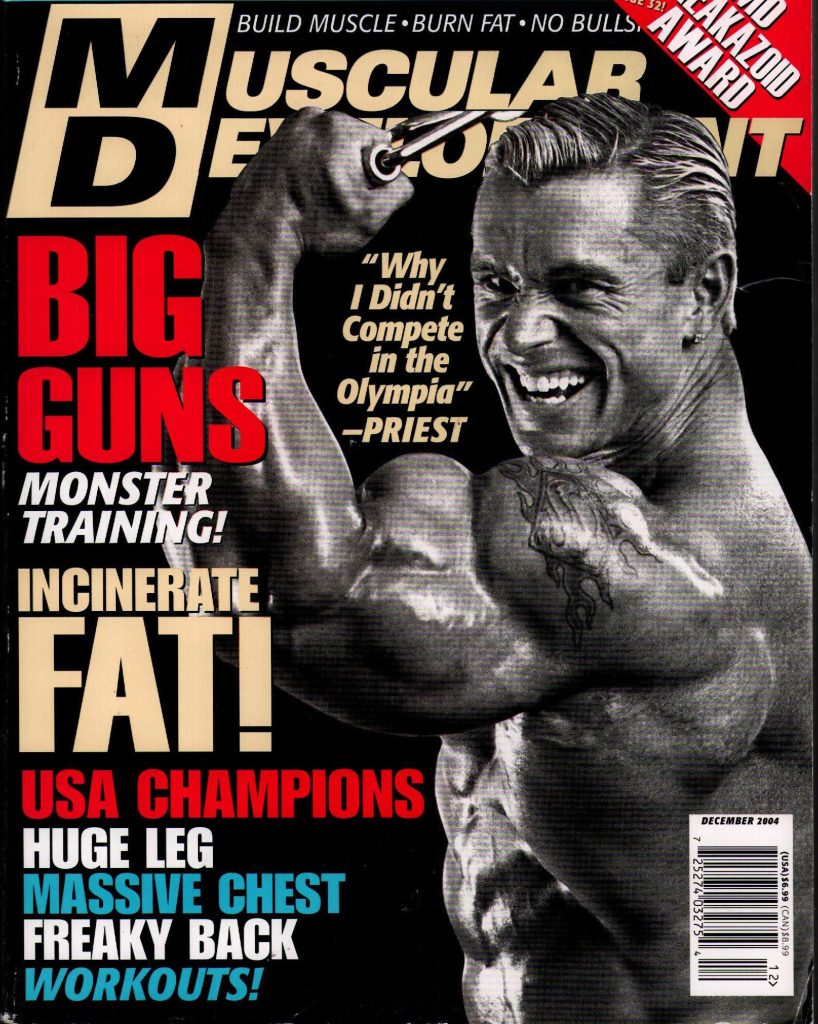 Muscular Development Magazine 12/2004 Marcus Haley vs Will Harris Lee ...