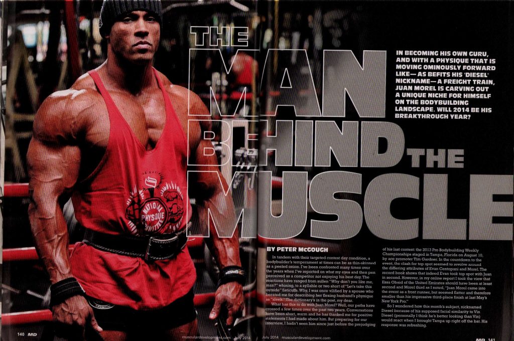 Muscular Development Magazine 07/2014 Justin Compton Big Ramy Juan ...