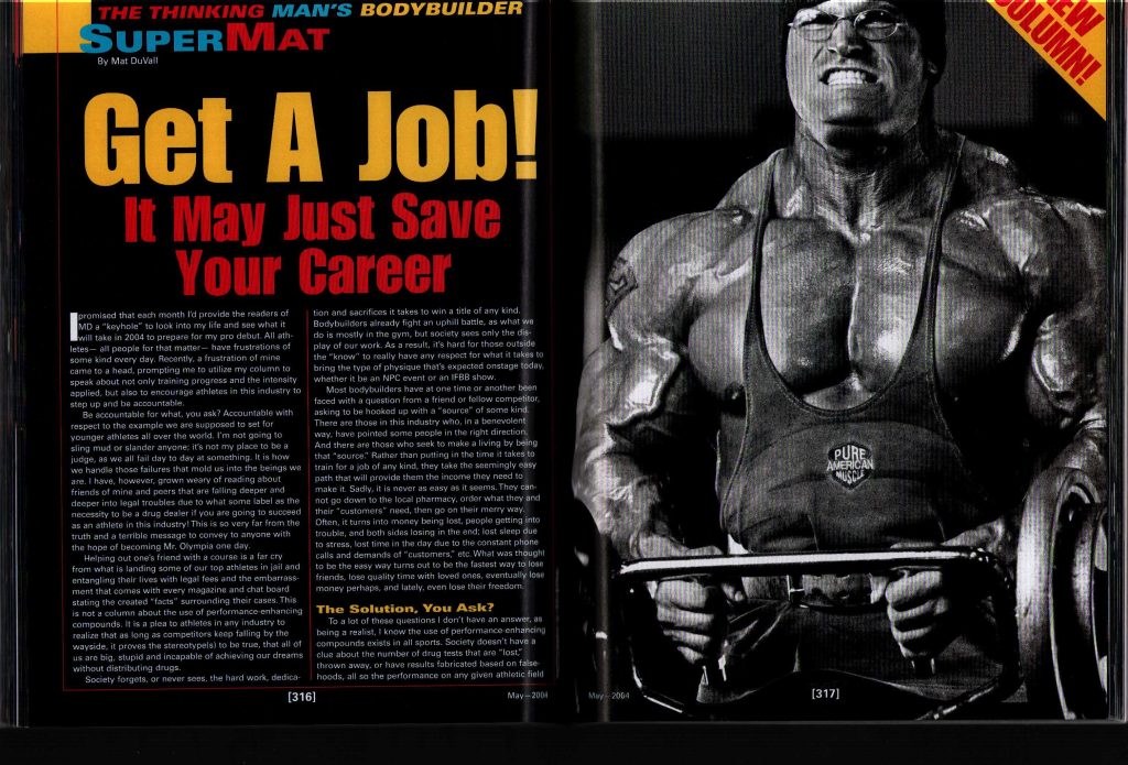 Muscular Development Magazine May 2004 Victor Martinez Kris Dim Ron ...