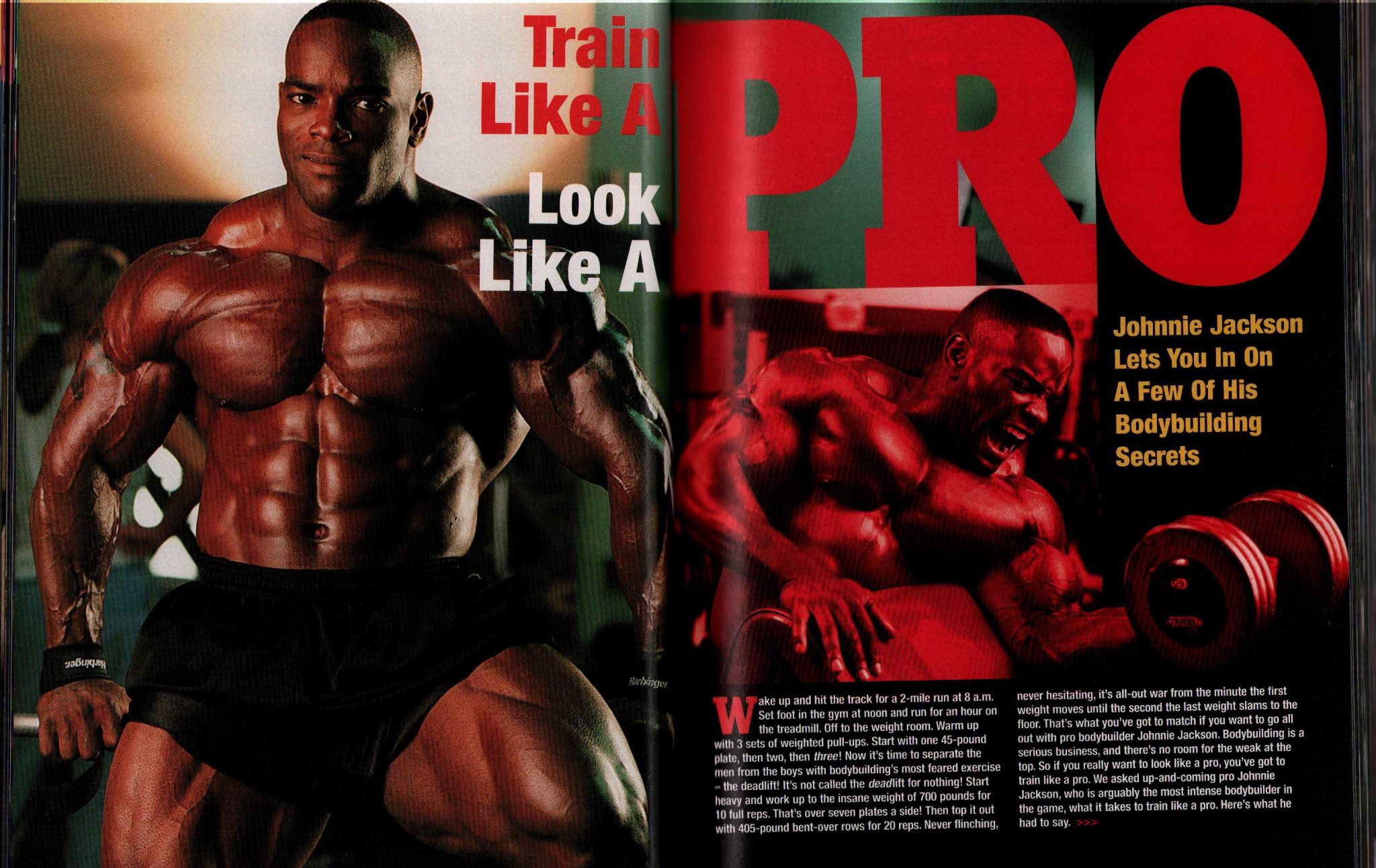 Muscular Development Magazine 12/2004 Marcus Haley vs Will Harris Lee ...