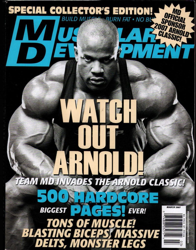 Muscular Development Magazine 03/2007 Arnold Schwarzenegger Secrets ...