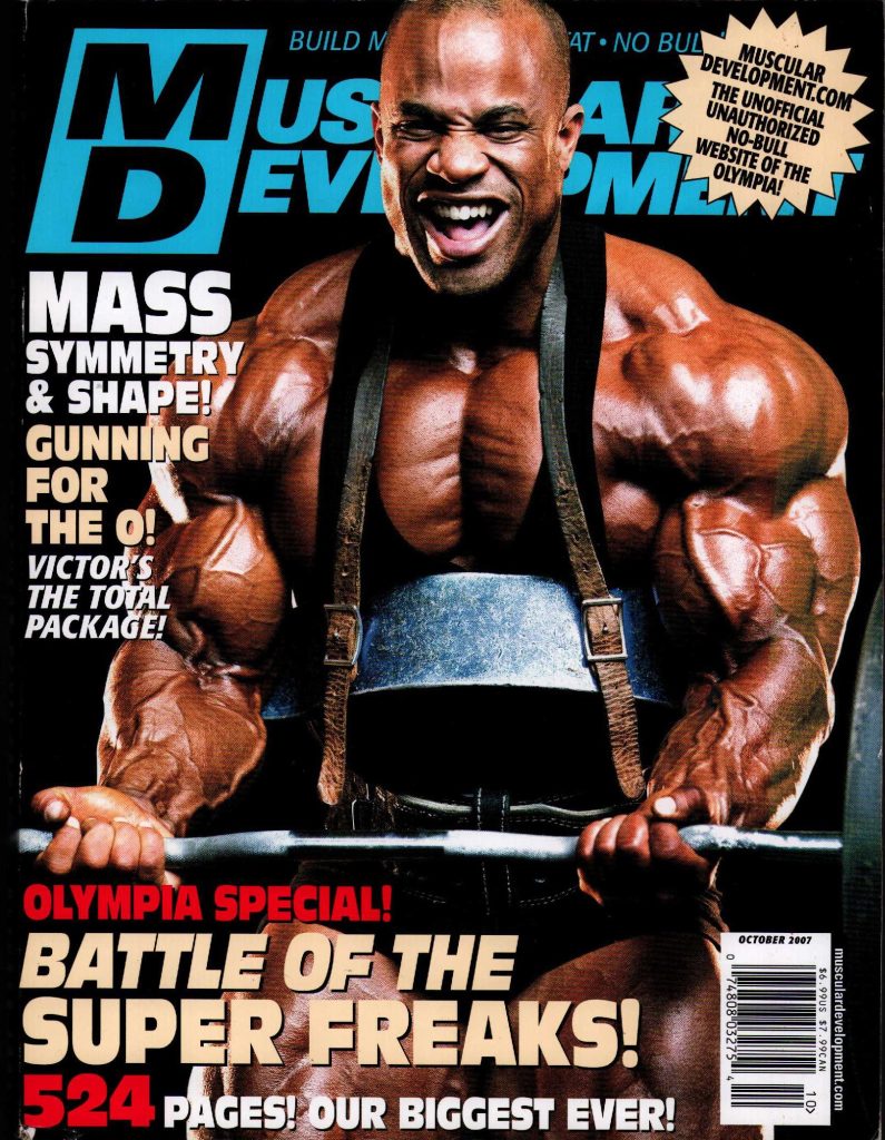 Muscular Development Magazine 10/2007 Melvin Anthony German Gun Dennis ...