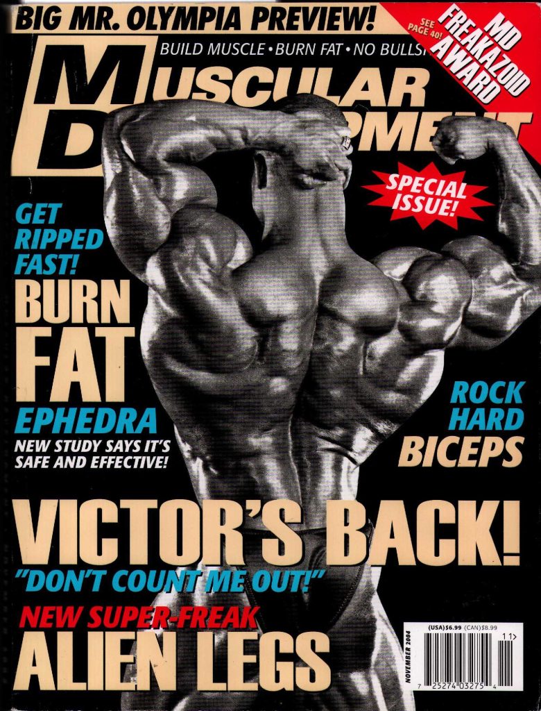 Muscular Development Magazine 11/2004 Flex Wheeler Dexter Jackson ...