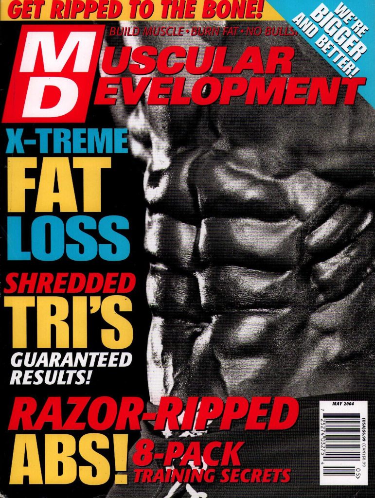 Muscular Development Magazine May 2004 Victor Martinez Kris Dim Ron ...