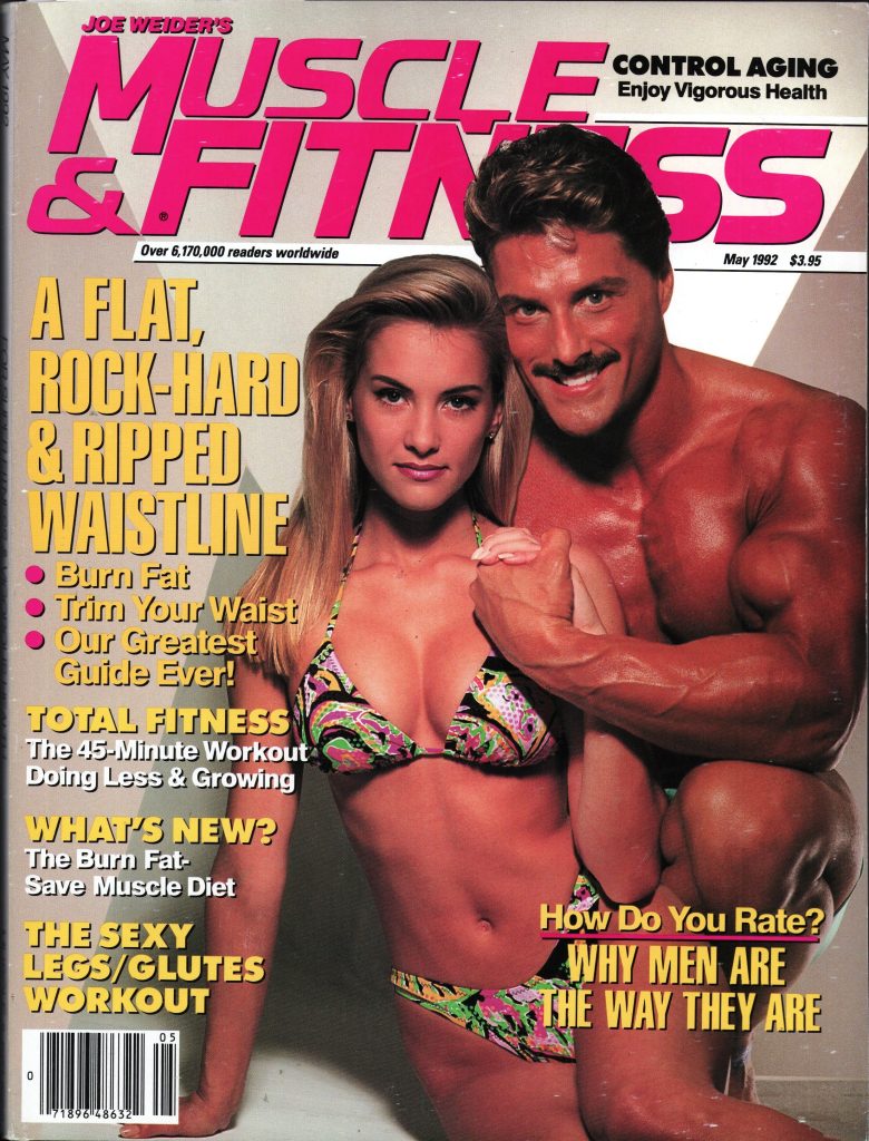 Muscle & Fitness 05/1992 Shelley Beattie Sandy Riddell Anja Schreiner ...