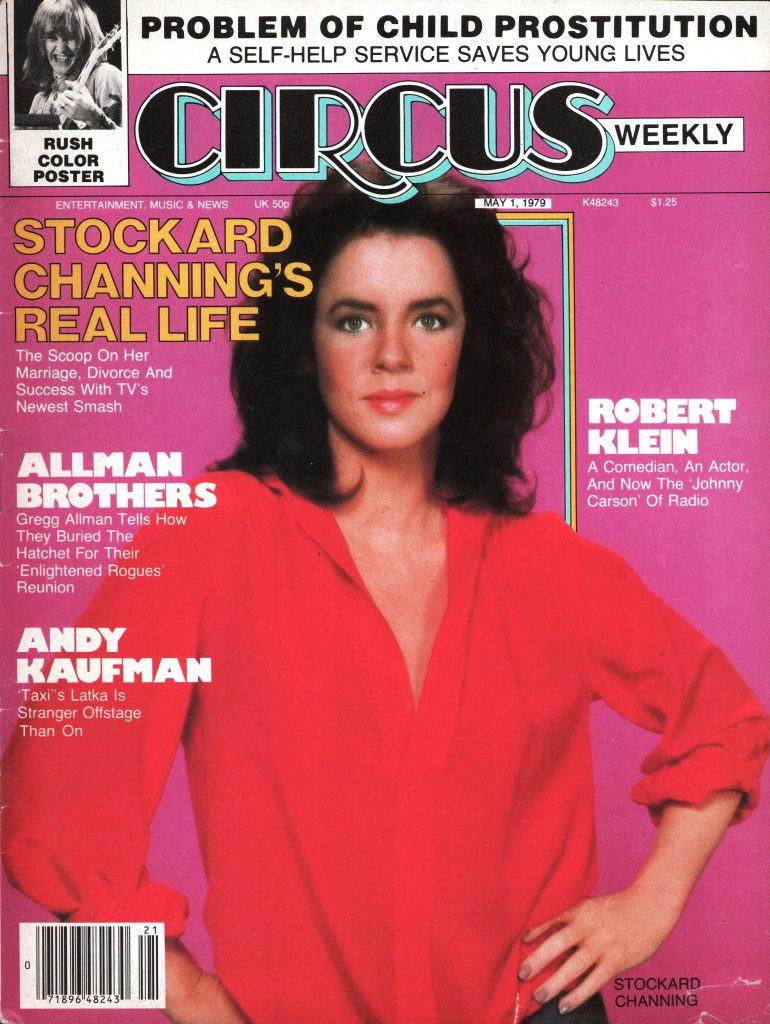 Circus May 1979 Stockard Channing Andy Kaufman Allman Brothers + Rush ...
