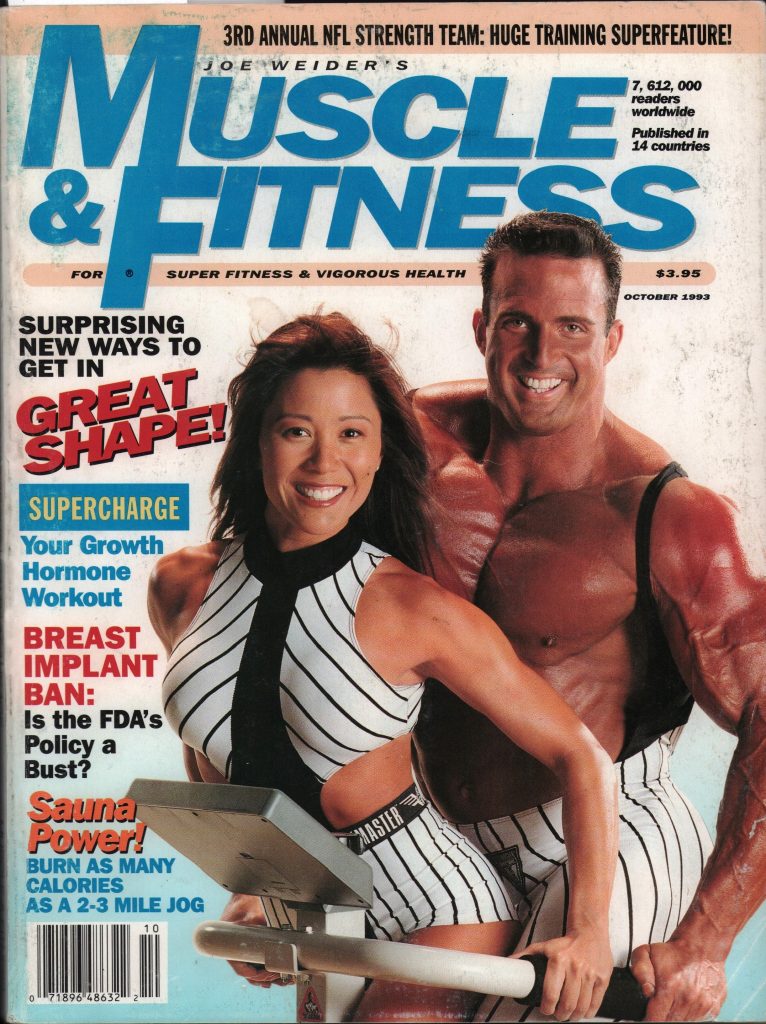 Muscle & Fitness October 1993 Meral Ertunc Flavio Baccianini Rare – Magiks