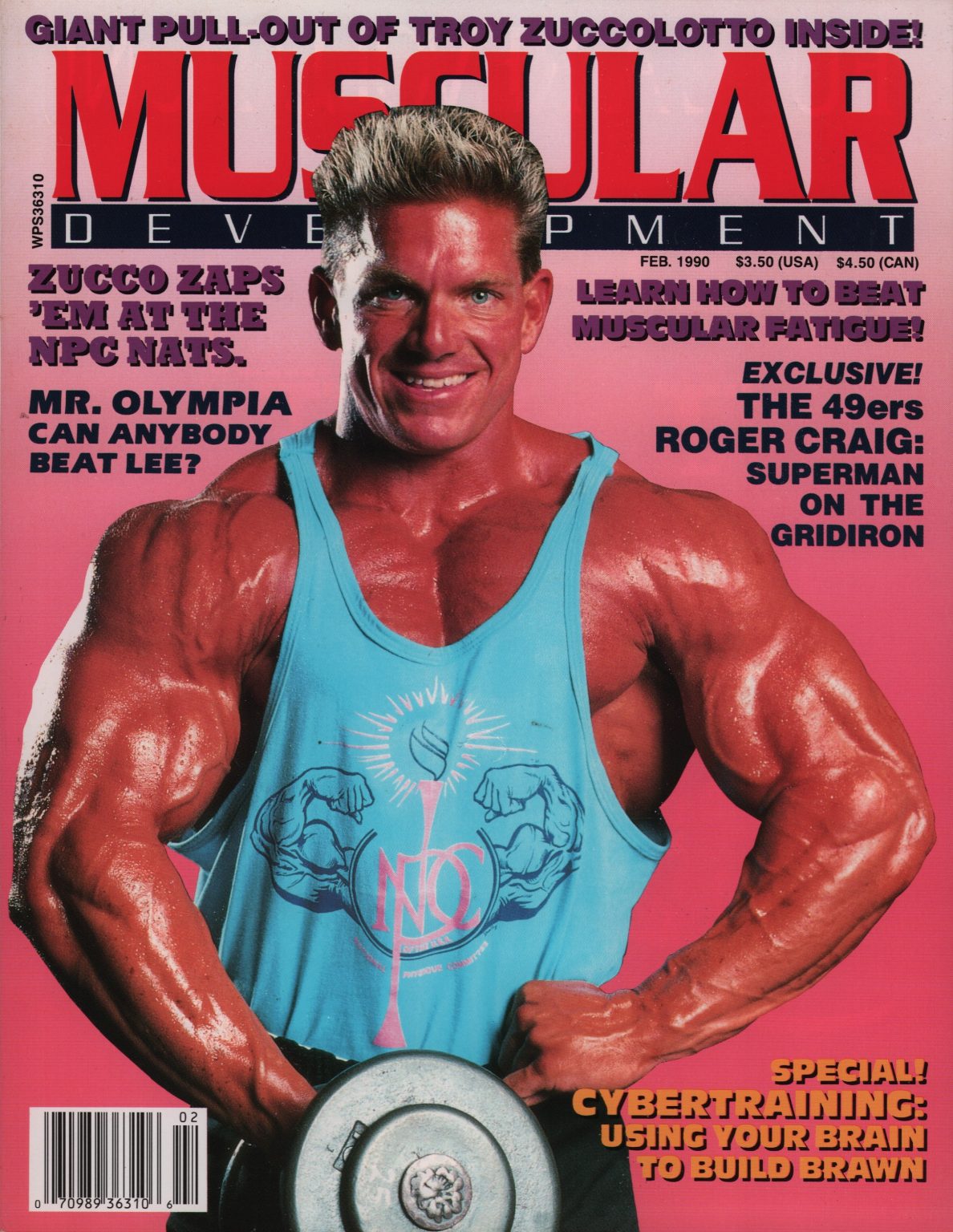 Muscular Development 02/1990 Ellen Van Maris Mike Christian troy ...